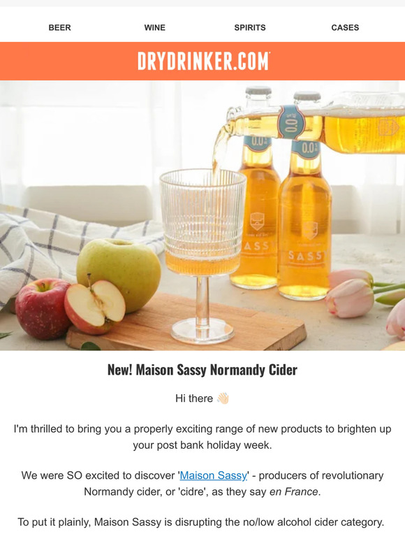 Dry Drinker: NEW! Revolutionary Normandy Cider | Milled