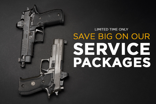 SIG SAUER: Save Big on 2 Service Center Packages | Milled