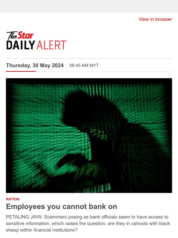 The Star: Employees you cannot bank on | Rundown Malaysian PJ house is ...