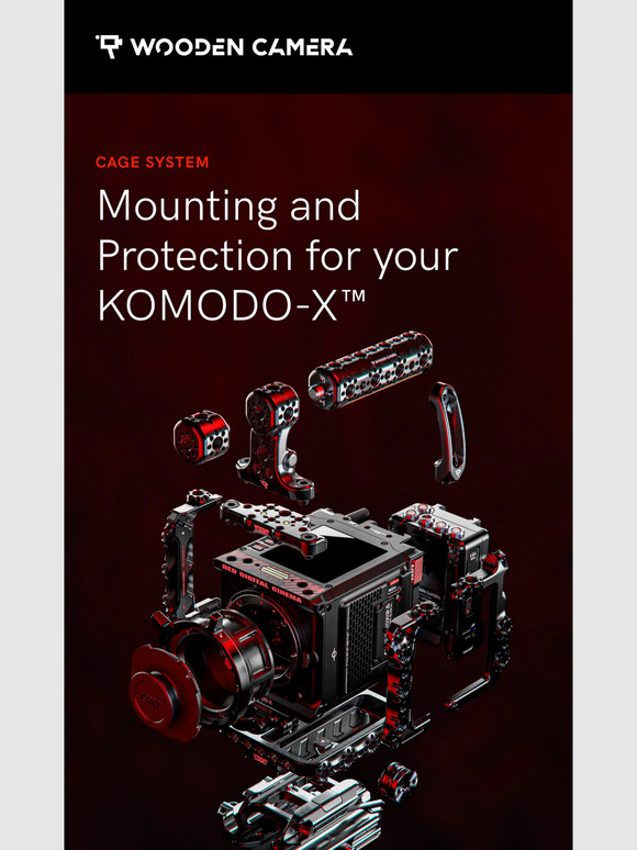 Wooden Camera: Explore the Cage System for RED® KOMODO-X™ | Milled