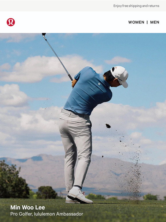 lululemon: Min Woo Lee’s “summer game changer.” | Milled