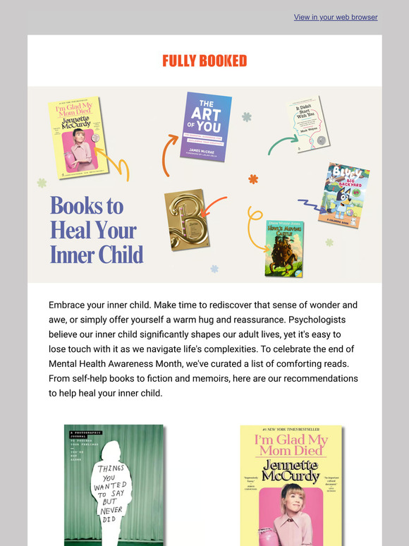 Fully Booked: Books to Heal Your Inner Child | Milled