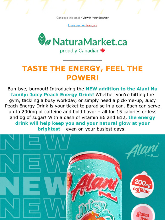 Natura Market: Viral Alani Juicy Peach Is Finally Here 🍑 Limited Stock ...