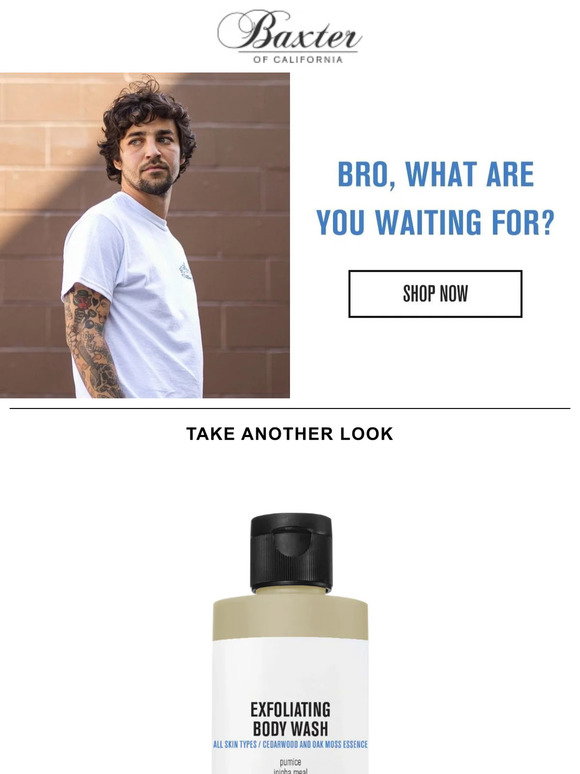 Baxter Of California Email Newsletters: Shop Sales, Discounts, and ...