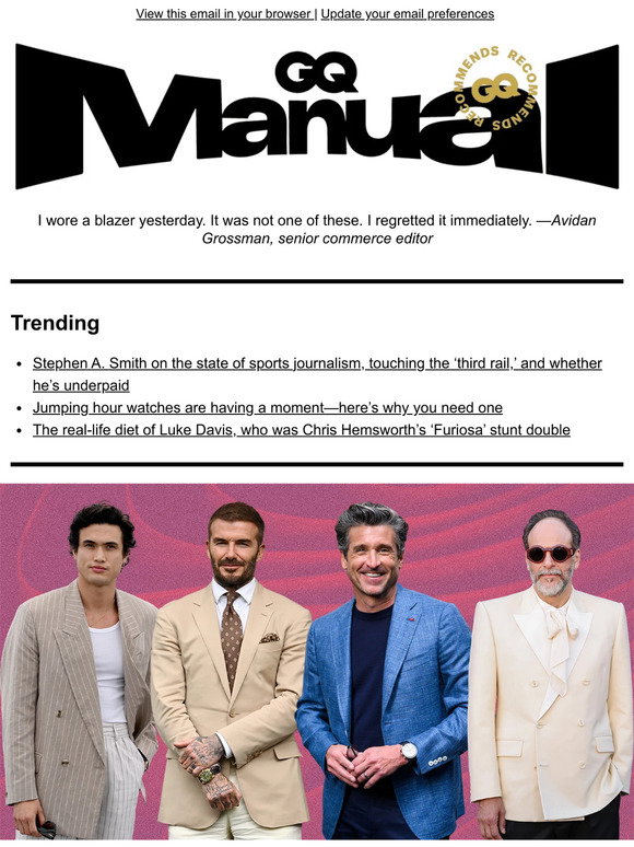 GQ: How to Look Really Cool When It’s Really Hot | Milled