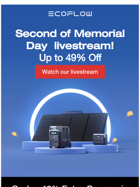 EcoFlow: 💝EcoFlow Livestream is on! | Milled