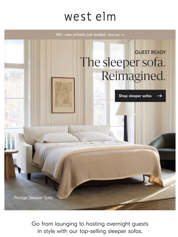 West Elm Email Newsletters: Shop Sales, Discounts, and Coupon Codes