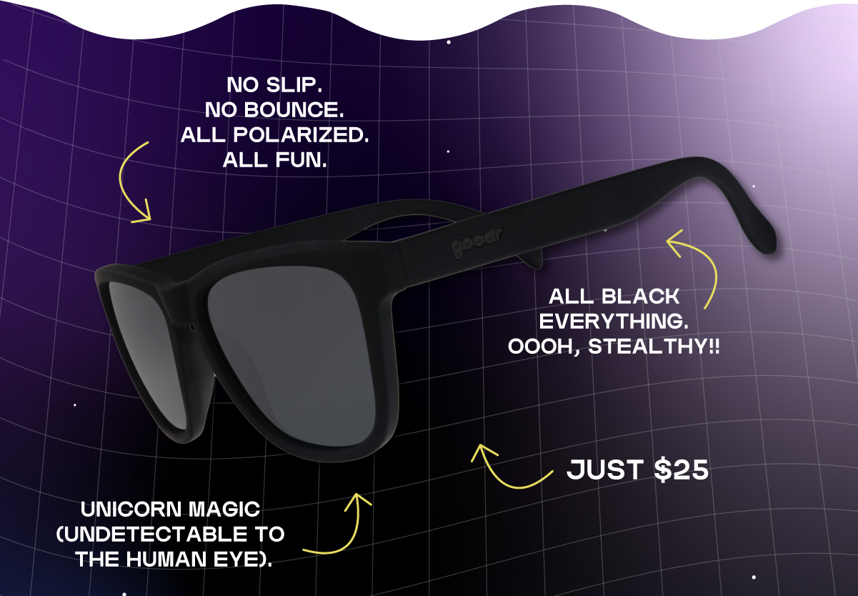 goodr: NEW A Unicorn’s Calamity 🦄 | Milled