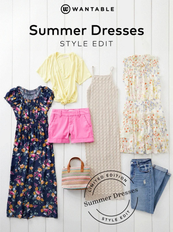Wantable: Inside: your summer dress code 🌻 | Milled