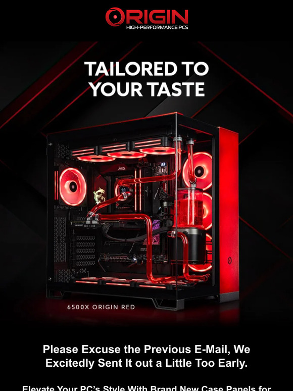 Origin PC: Revised launch date - new case panels available now for ...