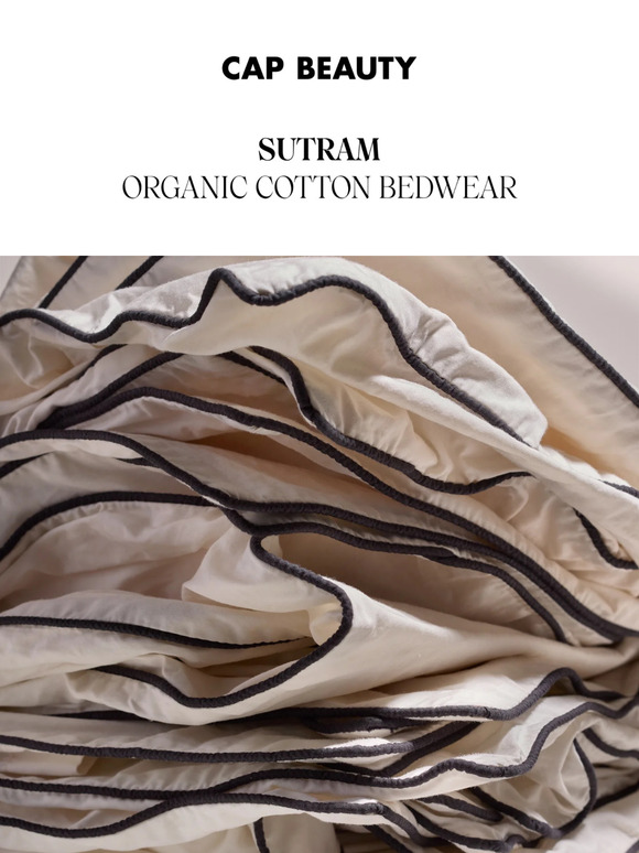CAP Beauty: Bedding We Love: Sutram | Milled