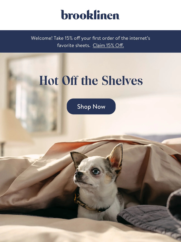 Brooklinen: Float On: New Cool Sheets & Layers | Milled