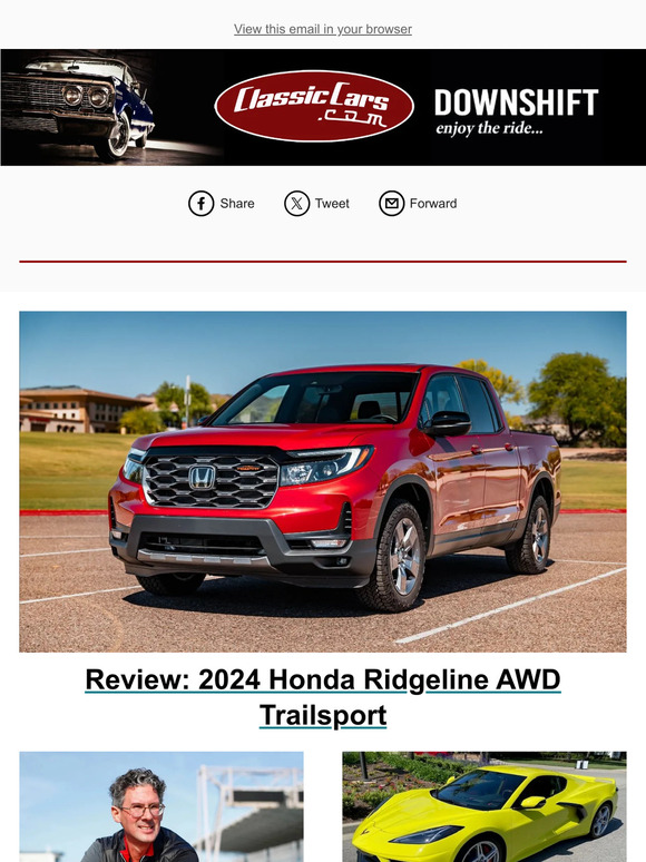 ClassicCars: Review: 2024 Honda Ridgeline AWD Trailsport | Milled