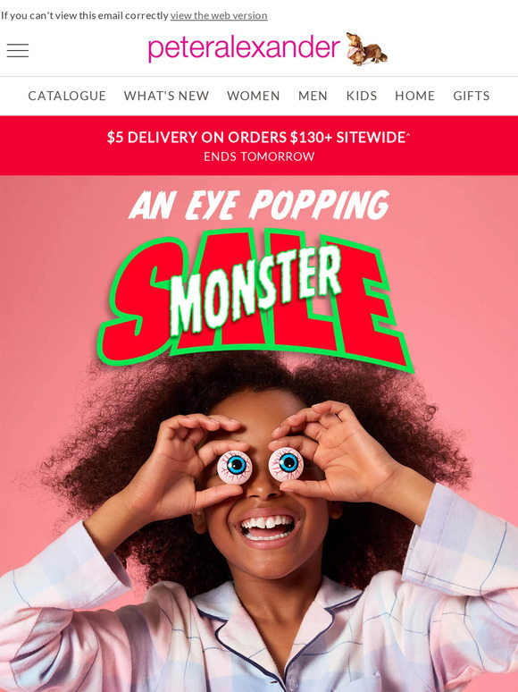 Peter Alexander: Eye popping good deals! Sale up to 50% OFF | Milled