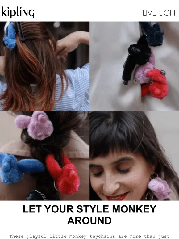 Kipling: Discover the accessory of the moment: the keychain | Milled