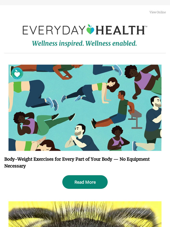 Lifescript: Body-Weight Exercises for Every Part of Your Body — No ...