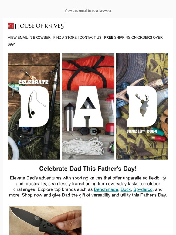 House of Knives: Sporting Knives for Every Challenge, Elevate Dad's Adventures! | Milled