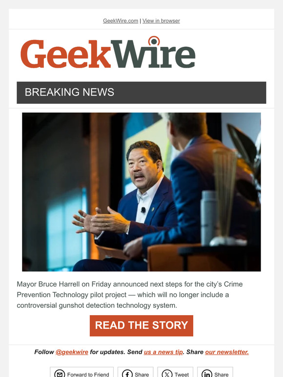 GeekWire: Seattle scraps plans for controversial gunshot detection tech ...