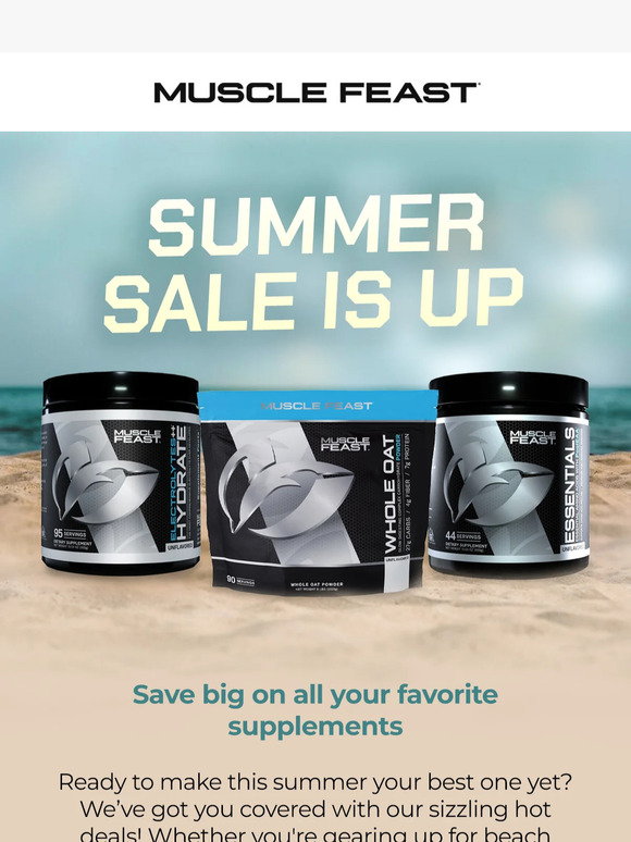 Muscle Feast: Summer Sale Now on 📣 | Milled