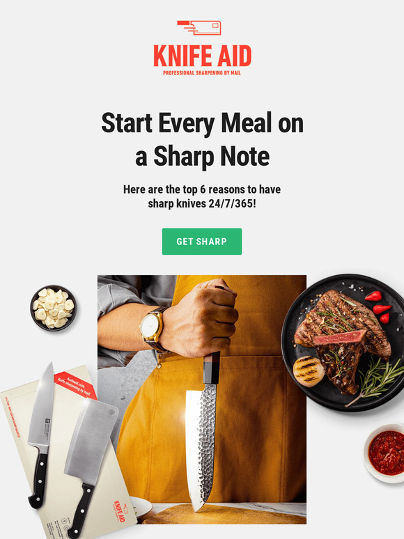 Knife Aid: 6 Reasons to sharpen your knives | Milled