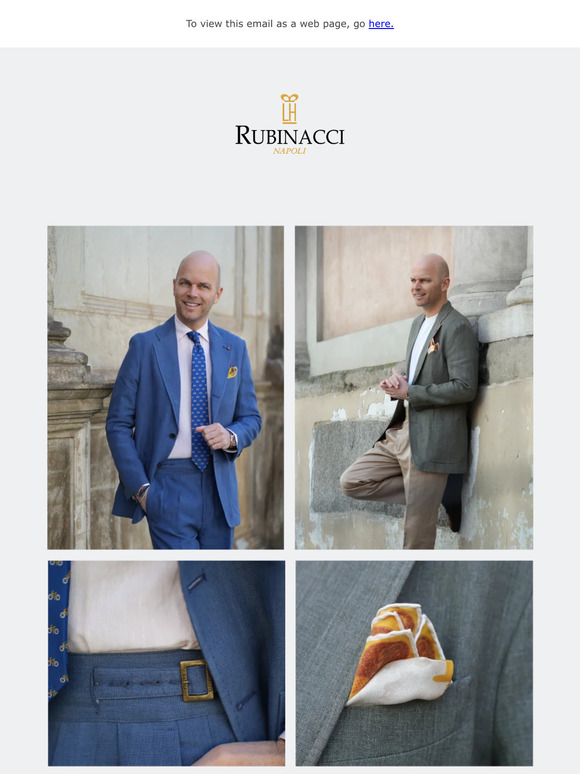 Mariano Rubinacci: Discover Luca Rubinacci's distinctive taste | Milled
