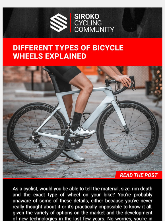 Siroko: Different types of bicycle wheels explained- Siroko Cycling ...
