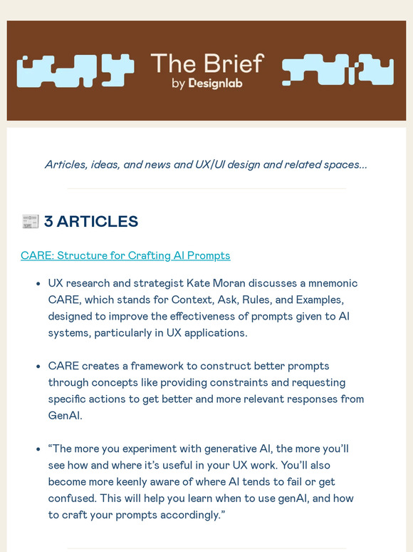 Designlab: 📰 Adobe's interview tips, the art of craft prompting, and ...