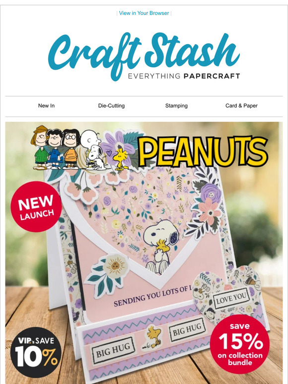 Craft Stash: Join Snoopy, Charlie Brown & Friends With Our Latest ...