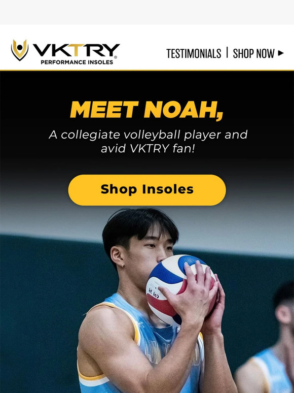 VKTRY Gear: How VKTRY Insoles Became Noah's Game Changer 🏐 | Milled