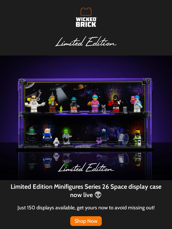 Wicked Brick: Now Live - Limited Edition Minifigures Series 26 Space ...