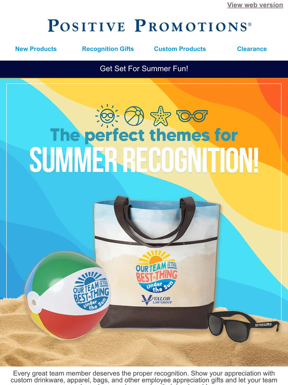 Positive Promotions: The Perfect Employee Recognition Themes For Summer ...