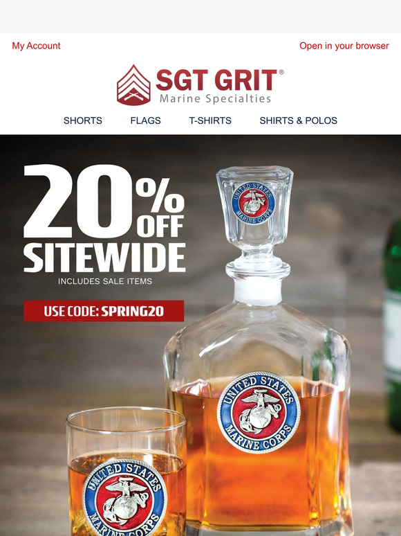 Sgt. Grit Marine Specialties: Toast to Tradition with Our USMC Barware ...