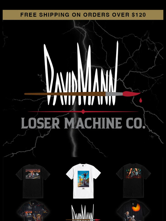 Loser Machine: David Mann Collection Out Now | Milled