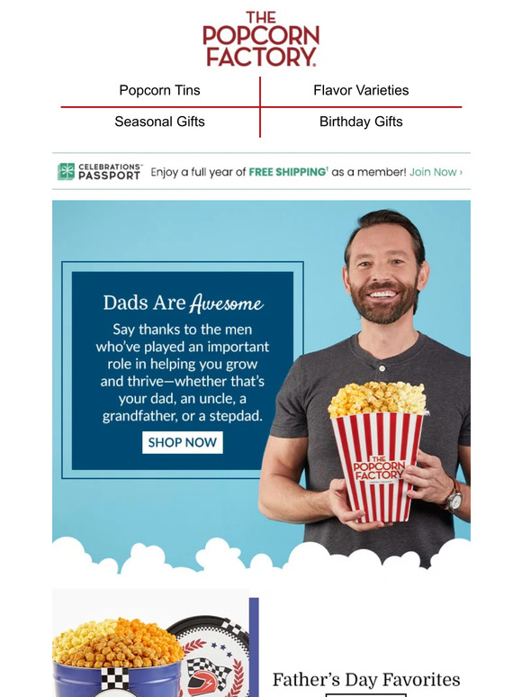 The Popcorn Factory: Celebrate all the amazing father figures in your ...