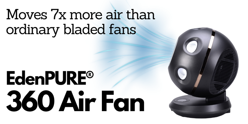 EdenPURE: Jet-like Power Cooling with new 360 Air Fan! | Milled