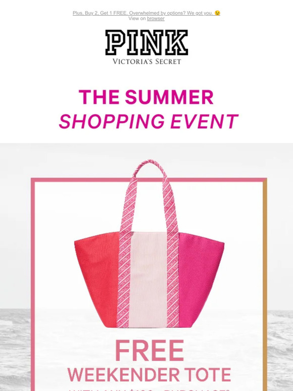 Victoria's Secret: FREE Tote with Purchase + $10 Off | Milled