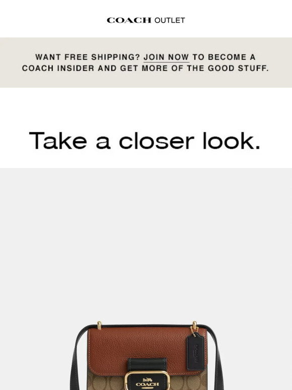 Coach: Congrats: The Morgan Square Crossbody Bag In Colorblock ...