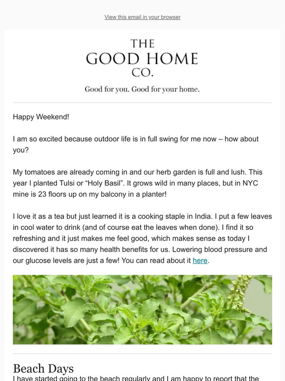 The Good Home Company: Outdoor Living Essentials! | Milled