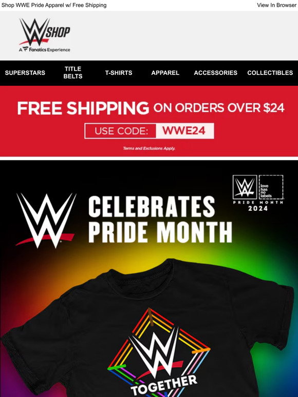 WWE: June Is Pride Month >> WWE Styles To Celebrate | Milled