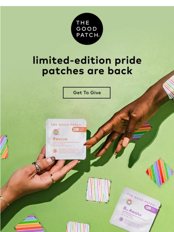 The Good Patch: Show Your Pride: Limited Edition Patches | Milled