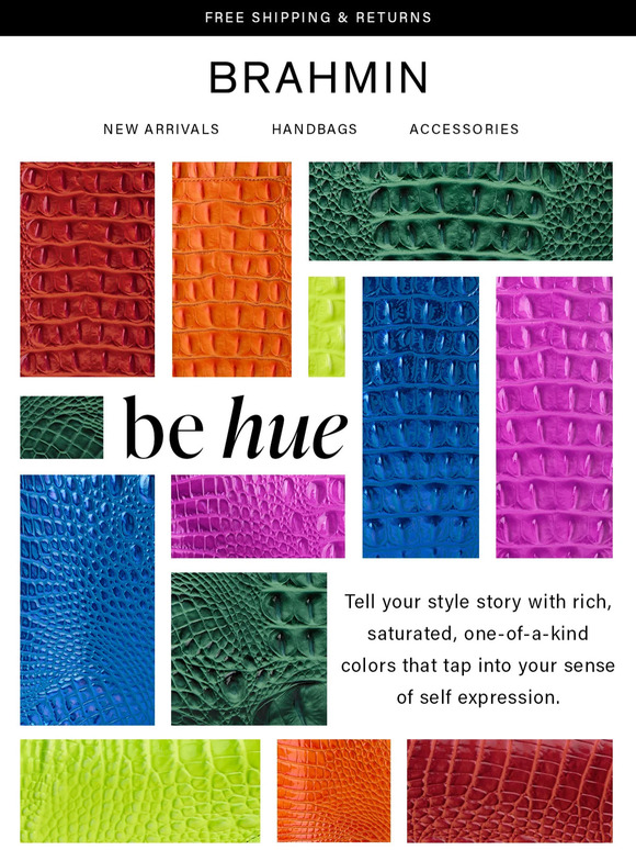 Brahmin: That’s SO YOUR COLOR 🌈 | Milled