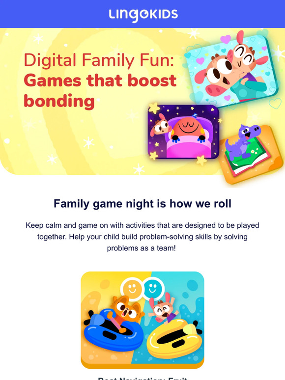 Lingokids: Games for family bonding 🎲 | Milled