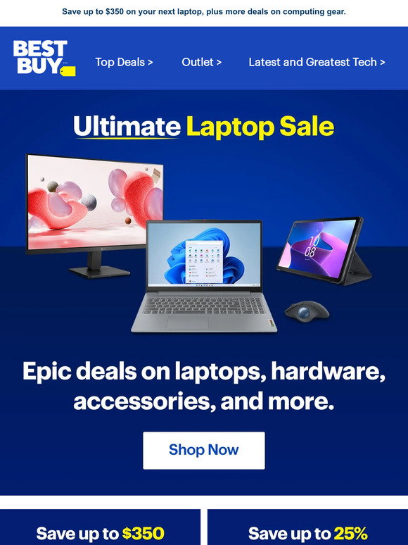 Best Buy: Ultimate Laptop Sale is on now! | Milled