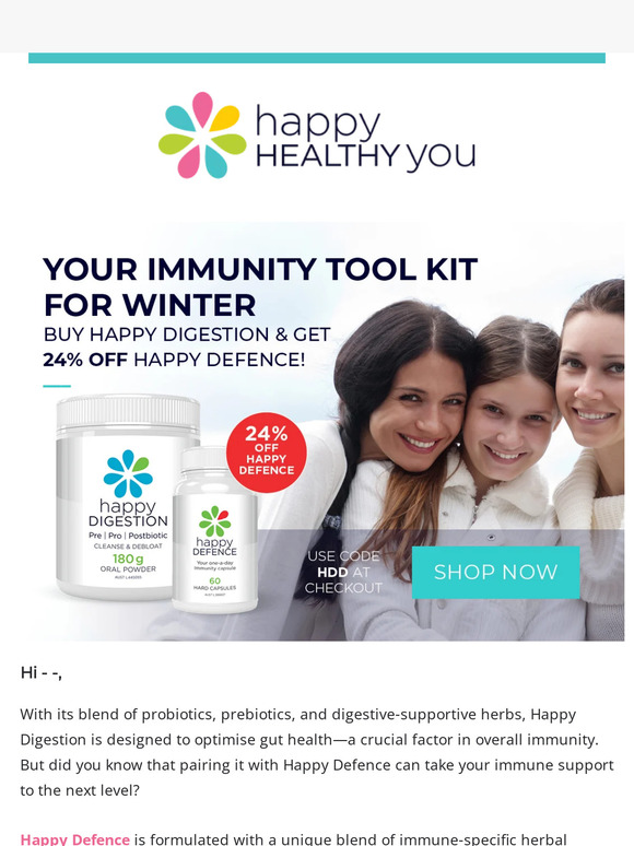 Happy Healthy You: Your winter immunity toolkit is here 🦠 | Milled