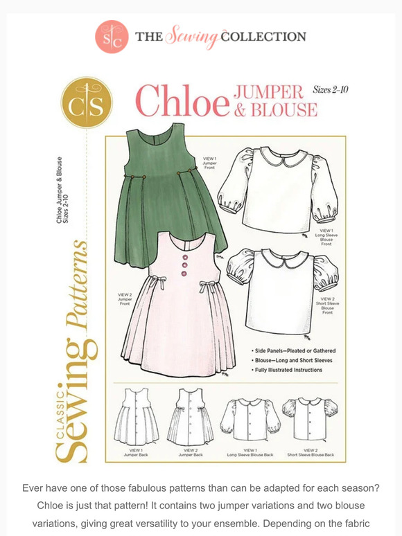 Martha Pullen: 4 Ways to Make the Chloe Pattern for Any Season 🪡 | Milled