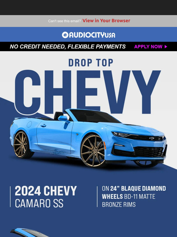 AudioCity: Drop Top Chevy with the Roof Wide Open 😈 | Milled