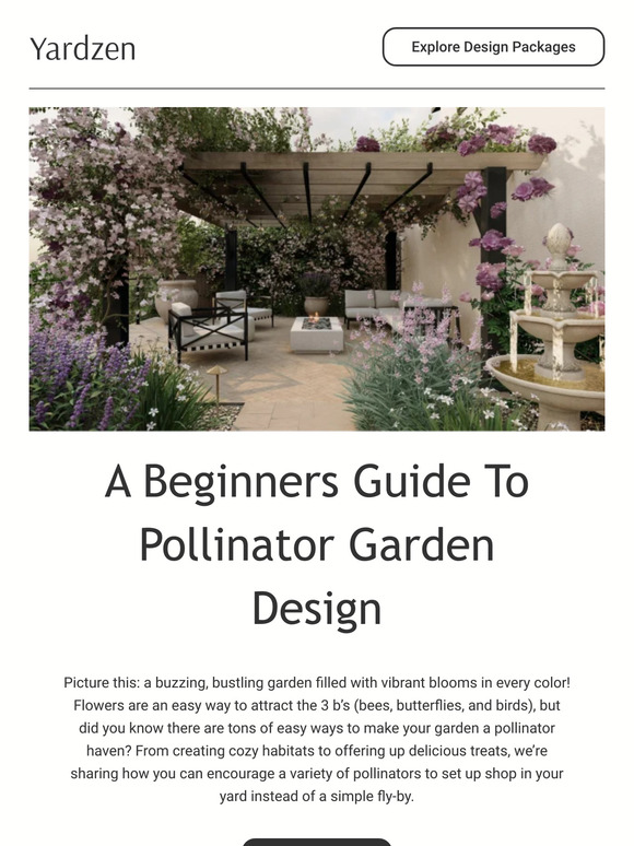 Yardzen: Transform Your Yard into a Pollinator Paradise 🐝 | Milled