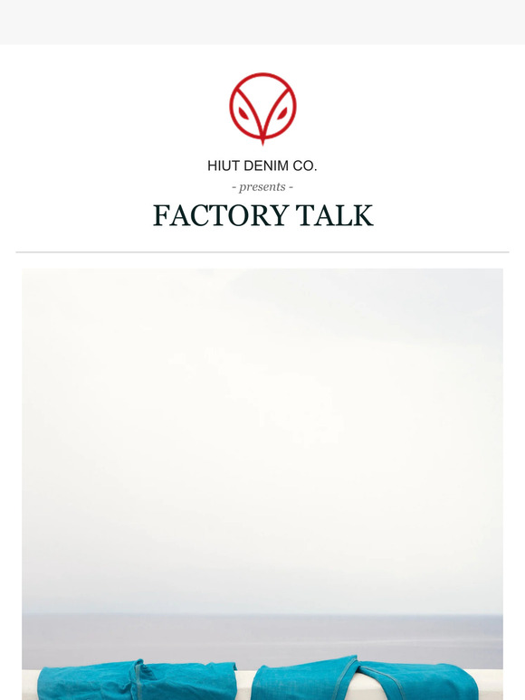 Hiut Denim: Just Launched - Japanese Turquoise Selvedge. | Milled