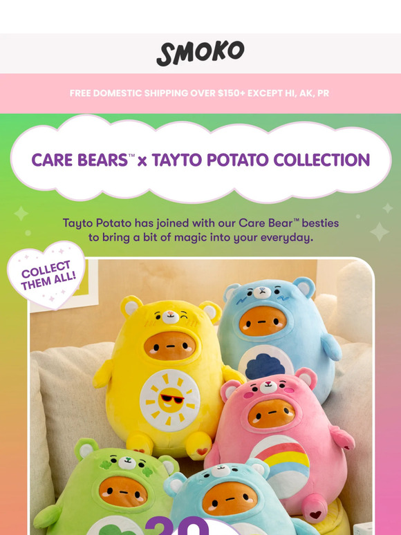 Smoko: RIGHT NOW: 20% OFF Smoko x Care Bears Collection! 🌈 | Milled