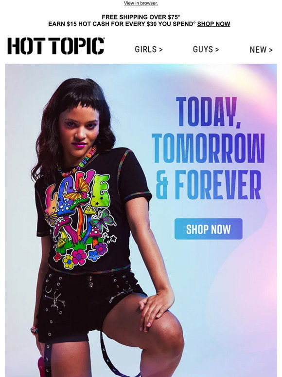 Hot Topic: 💞🌈 Show your Pride today, tomorrow & forever 🌈💞 | Milled